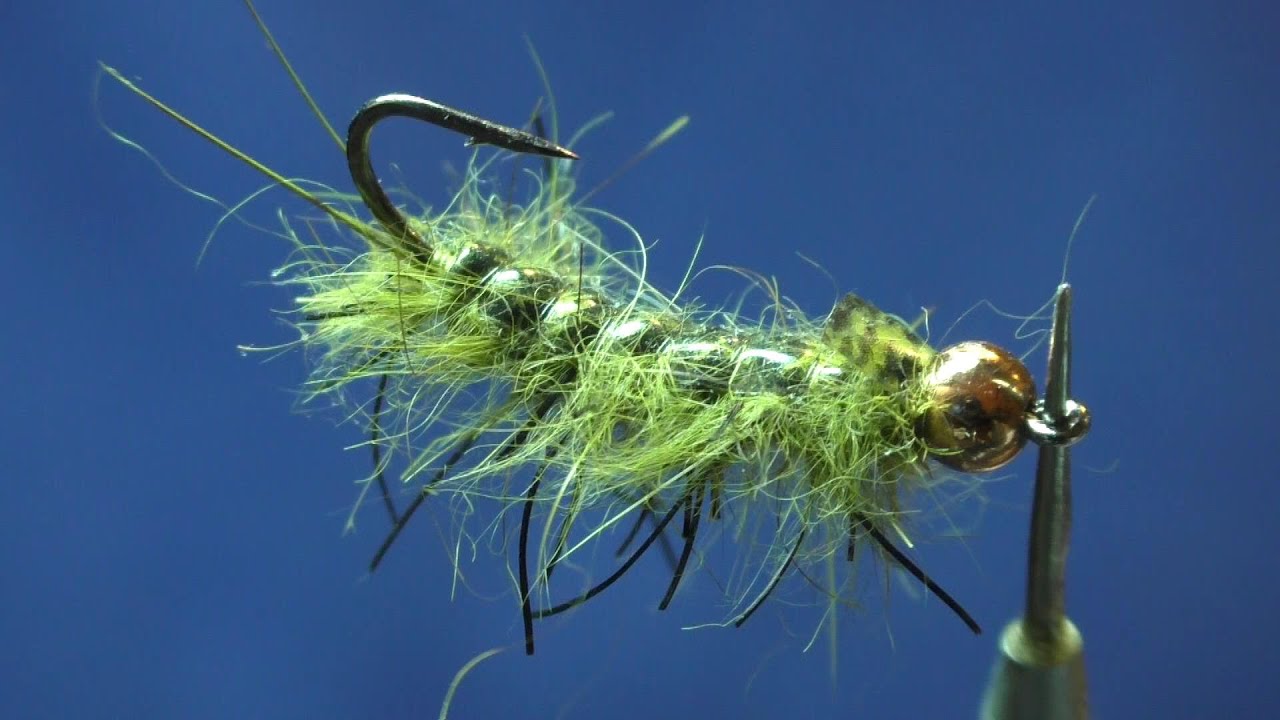 Мушка Pantry GH Olive Chimera Nymph.