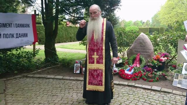 День Победы 9 Мая 2024, Могилы Советских солдат, Орхус, Дания. часть 1