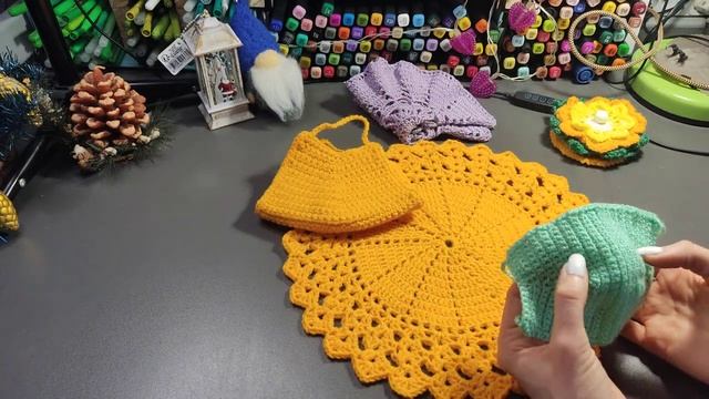 Рукодельные итоги и планы_ что связала крючком и спицами_ планы на Февраль