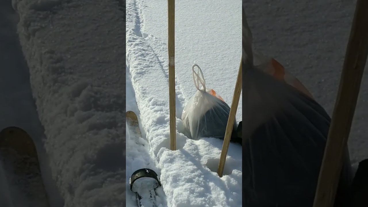 На рыбалке зимой