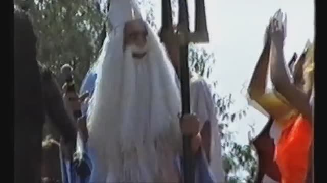 Праздник Нептуна в День ВМФ в Черноморском