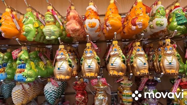 Новогодний Центр у ТЦ Бутово Молл. Елки игрушки