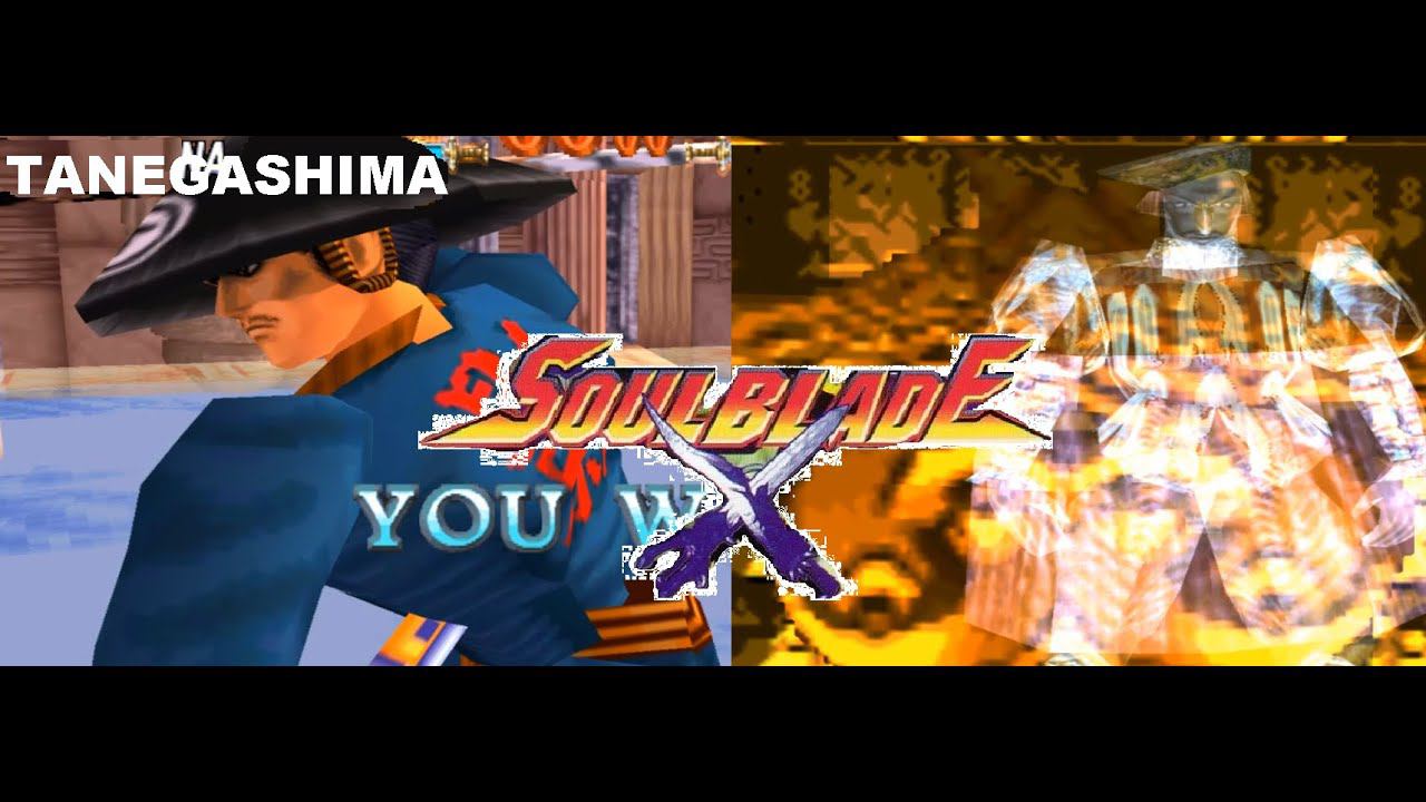 Soul Edge (PS1) Tanegashima "Teppou Hei" & Vercci "Belti" Arcade