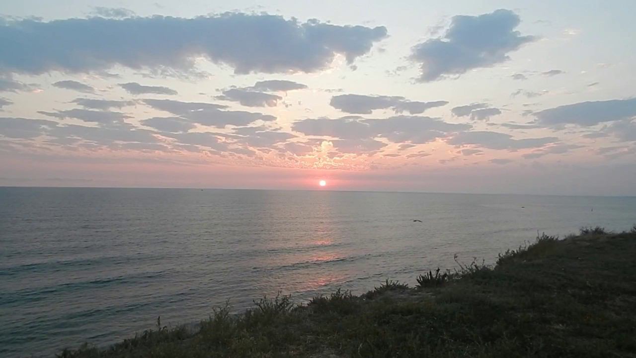 6 Закат на Чёрном море Анапа 2017.