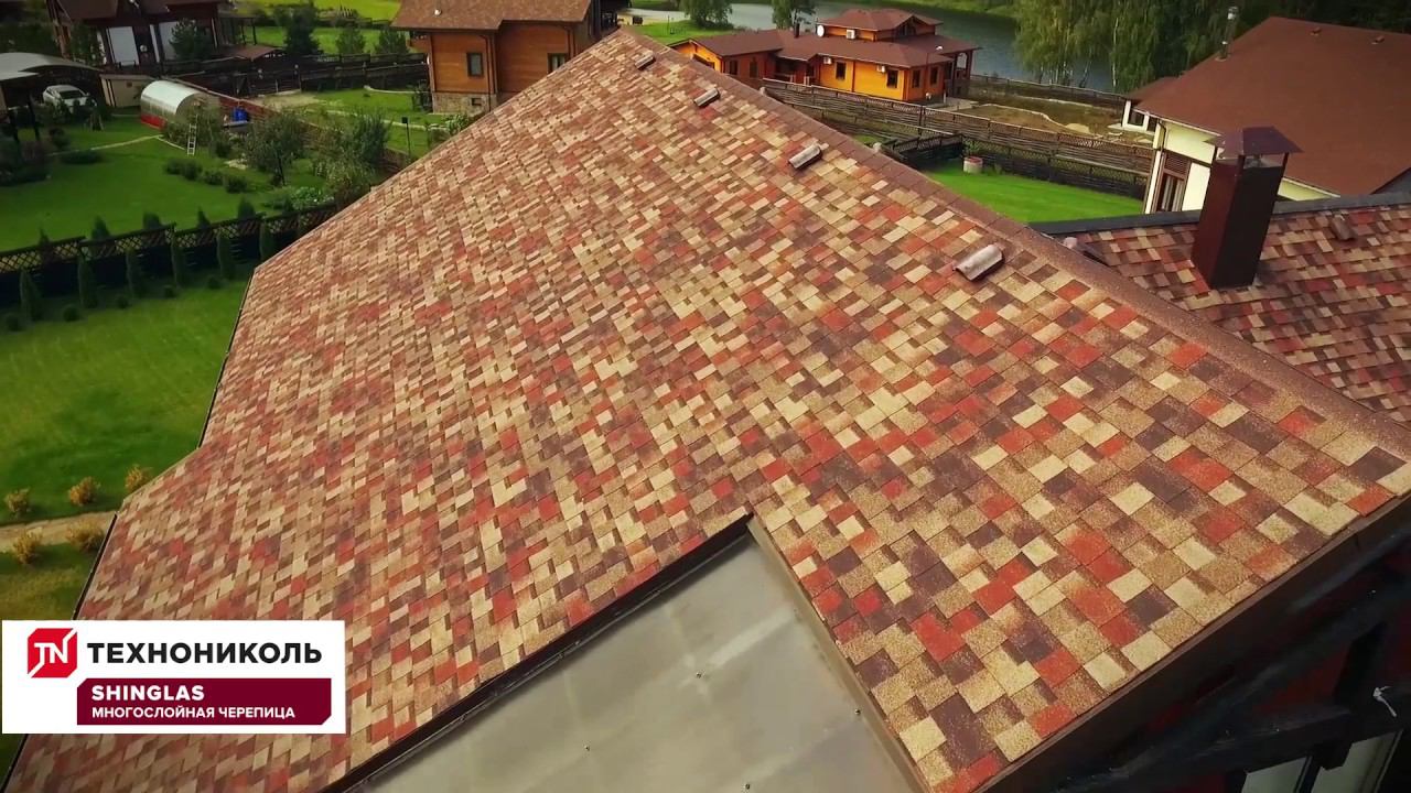 Гибкая черепица SHINGLAS панорама 2
