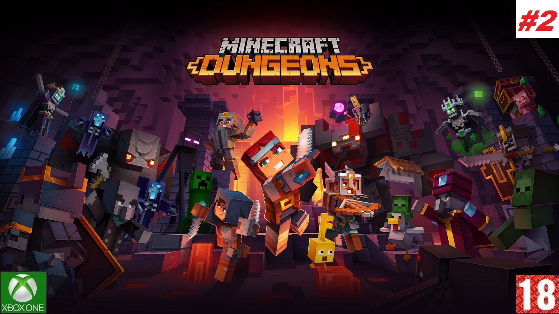 Minecraft Dungeons - Прохождение #2.(без комментариев)