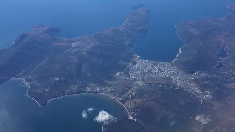 г. Магадан с высоты