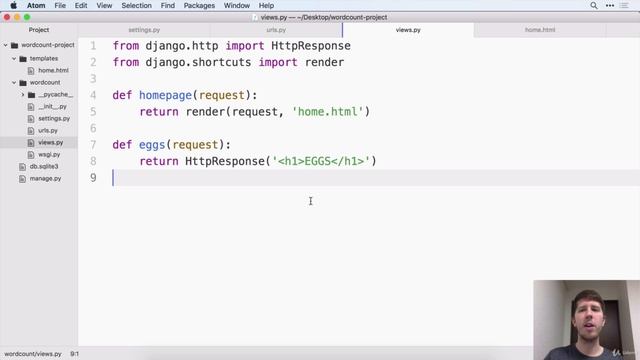 3. Site #1 - Word Counter - 7. Templates