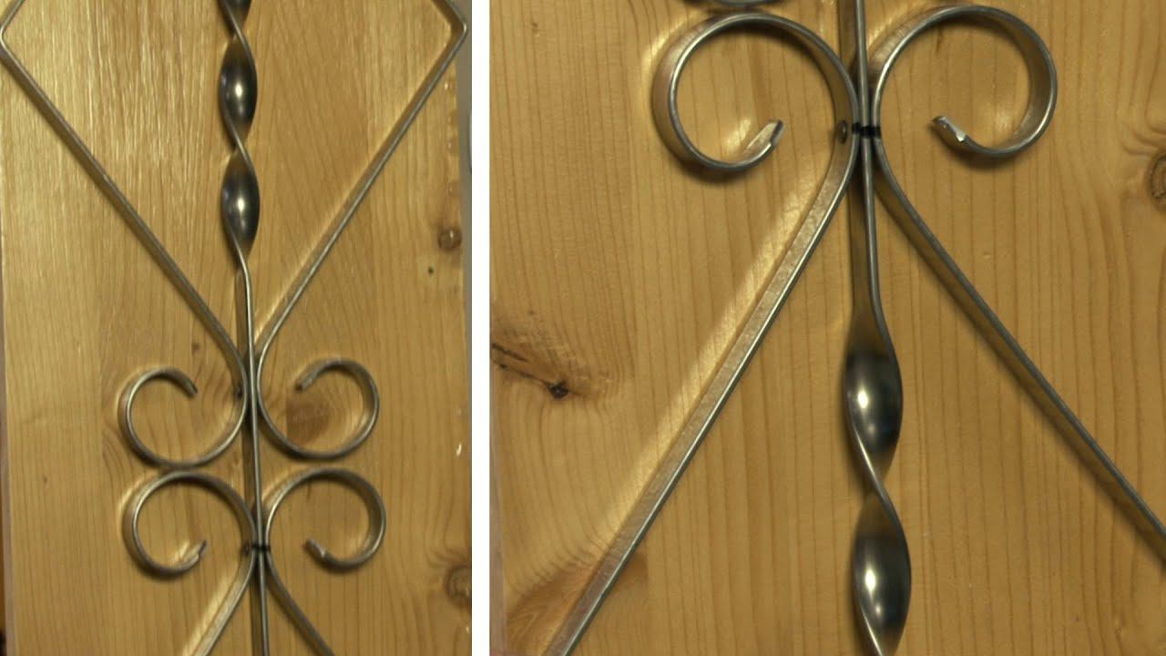 09. Изготавливаем кованые решетки на окна 2 с Eisenkraft (холодная ковка)