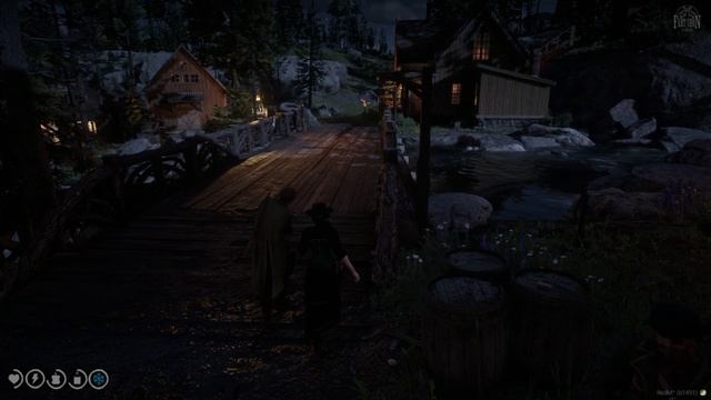 RDR 2 RP FlatIron Нападение на Строуберри