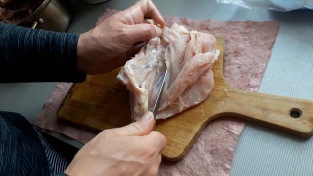 Как я разделываю курицу