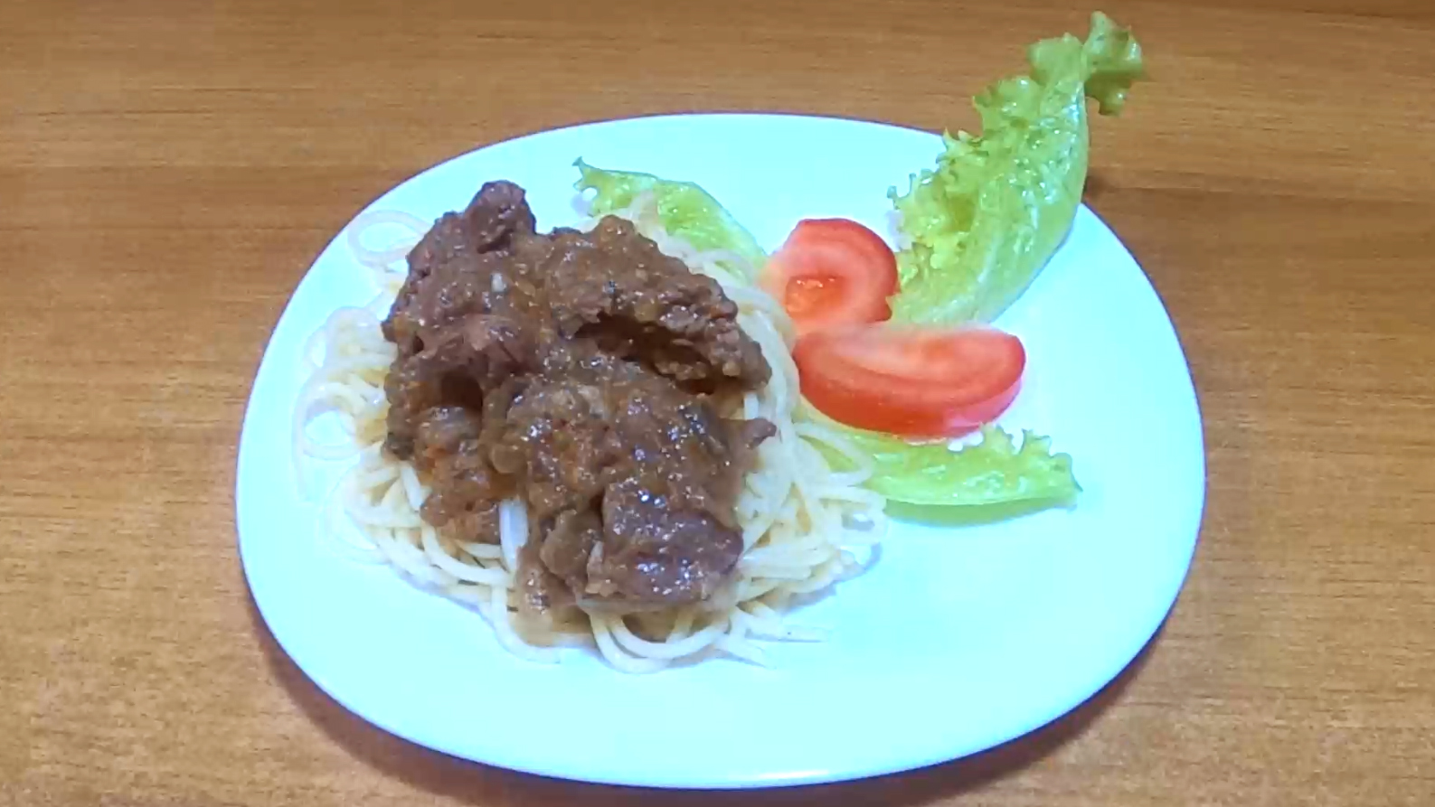 Мясо с баклажанами и апельсиновым соком. Сочное и ароматное.