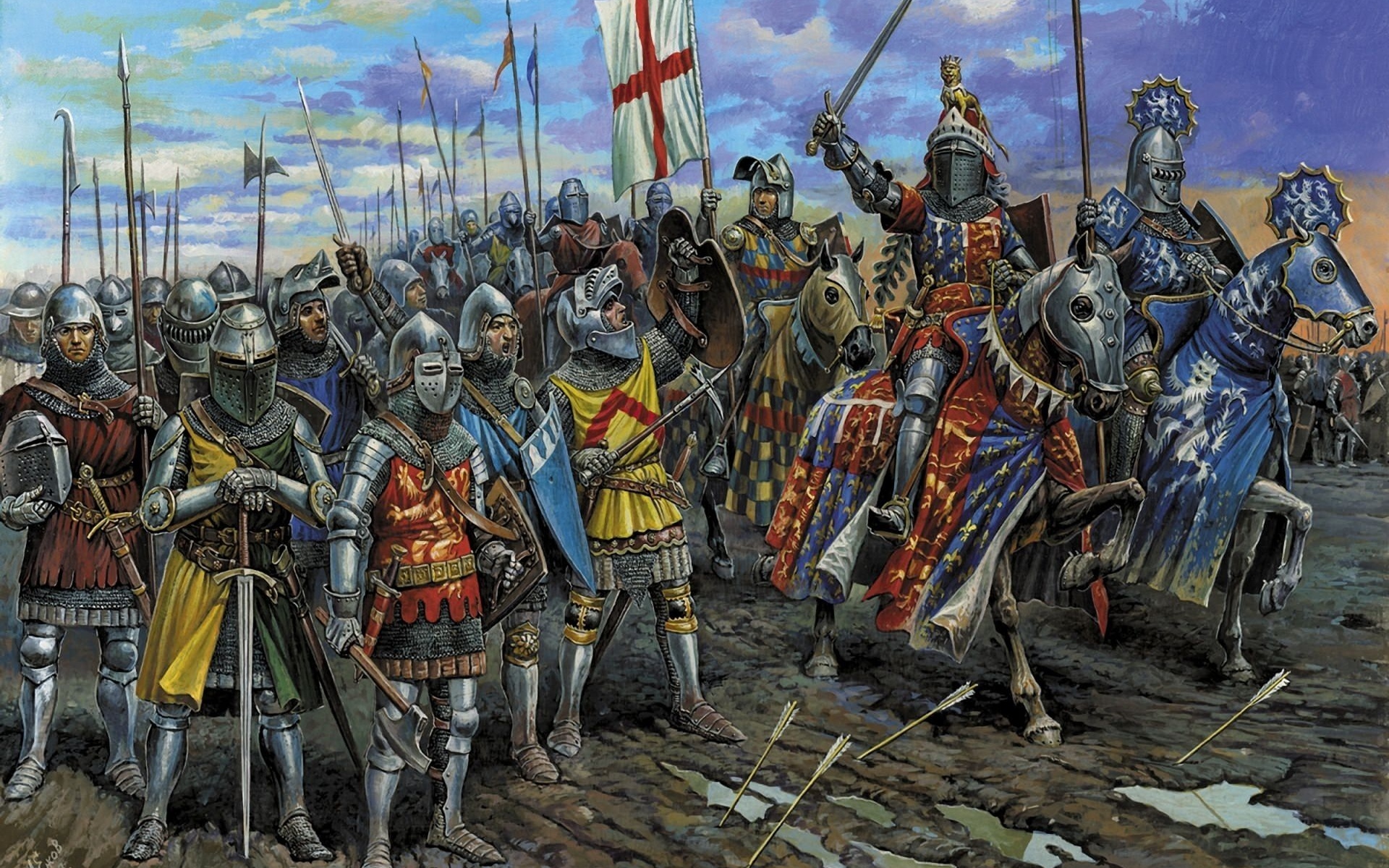 BBC. Англия во времена Плантагенетов 2 серия «Великая Империя» (документальный сериал, 2014)