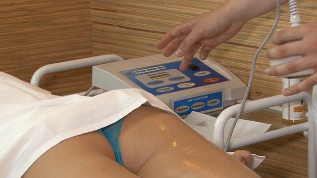 Антицеллюлитный массаж аппаратом Россоник