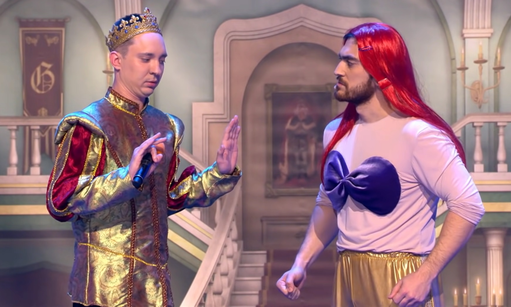 КВН 2019 Высшая лига - Борцы Первая 1/8 Музыкалка (Русалочка)