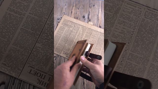 Как я сделал Альбом А5 формата из натуральной кожи