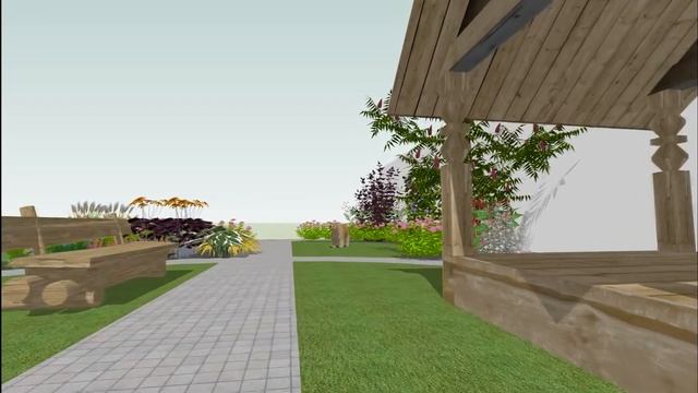 Благоустройство двора. Школа .