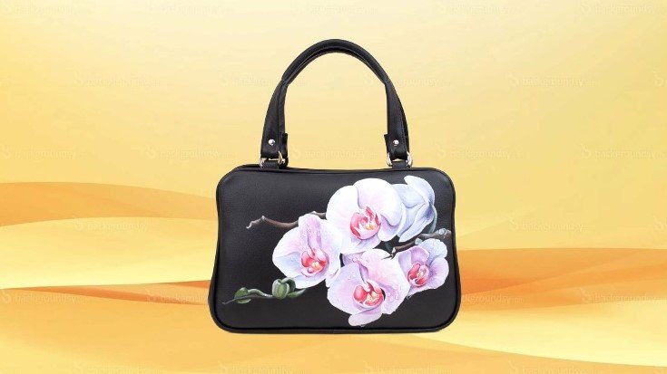 Средняя сумка "Орхидеи" Pelle Volare