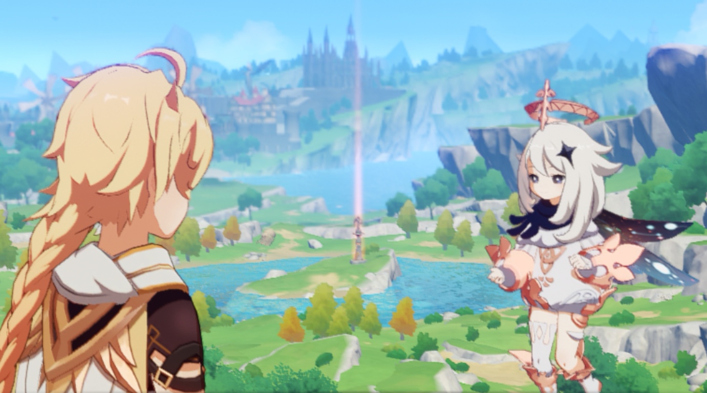 Играю в Genshin impact 1 часть