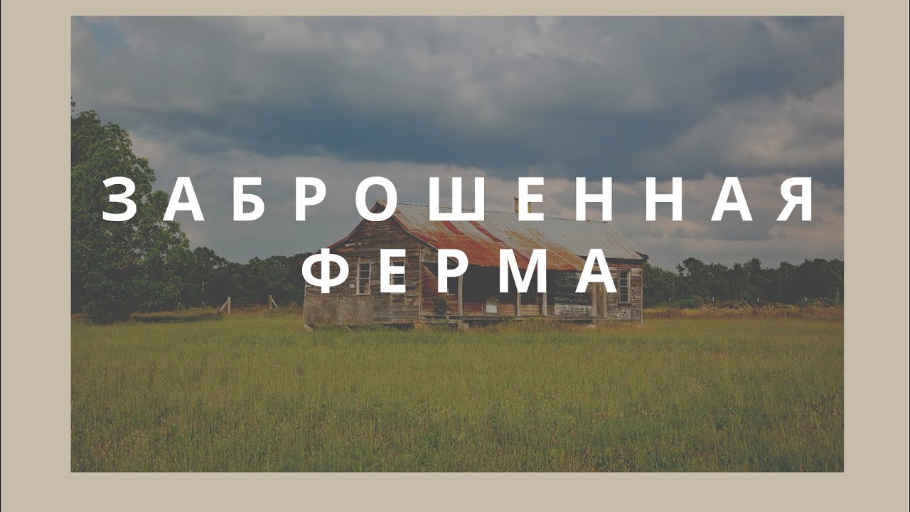 Заброшенные места Развалины - старая ферма #заброшенныеместа #обзор #видео #youtuber #путешествия