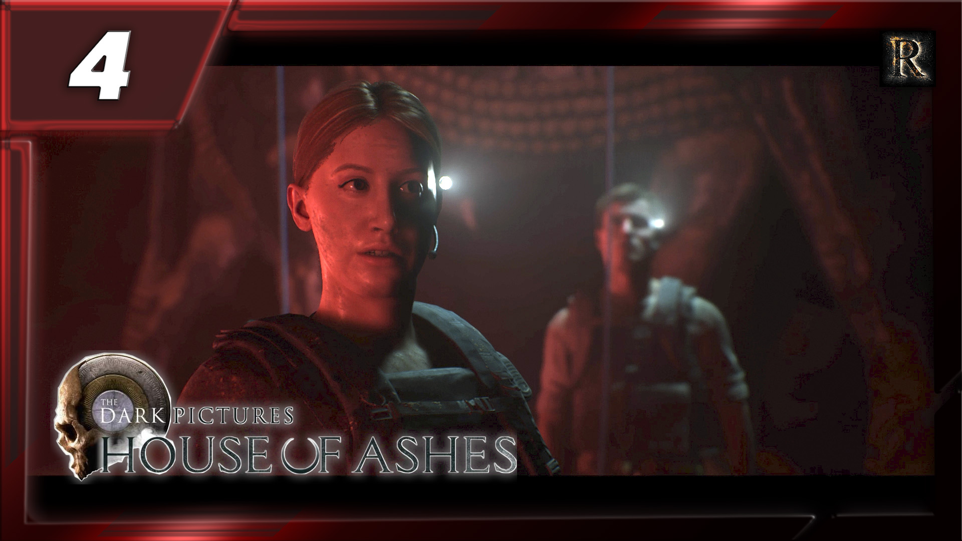The Dark Pictures Anthology House of Ashes - 4 Серия (Преисподняя / Подземный храм)