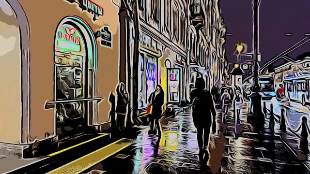 "Lo-Fi Комиксы" в стиле НУАР, Санкт-Петербург ( lofi hip hop, relaxing beats, to study, chillout)