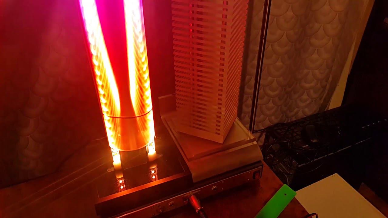 Небольшой рестайл индикатора громкости. Vu meter, experiment with polarizing film