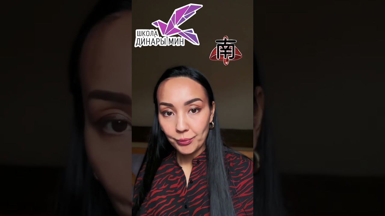 «Юг» на китайском языке #dinaraminschool #hsk1