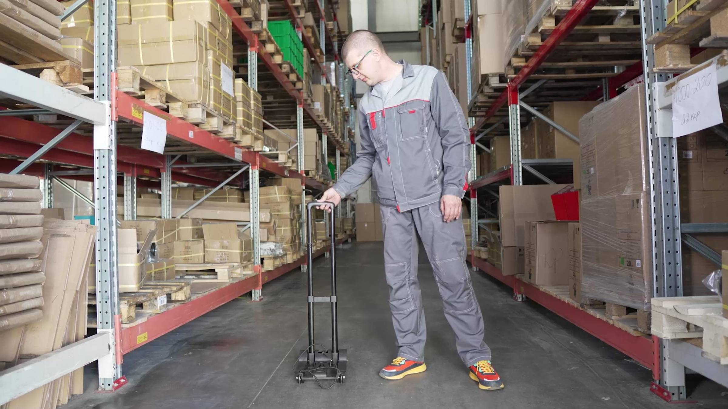 Как складывается и раскладывается тележка-"малышка" MSF