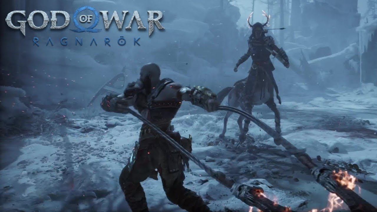 Ловчая Охотница в Среднелесье | God of war Rognarok | №2