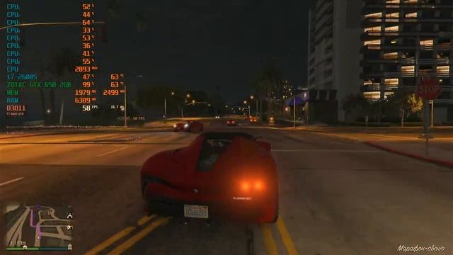 Grand Theft Auto V i7 2600S RAM 8GB DDR3 ZOTAC GTX 650 2GB HIGH GRAPHICS