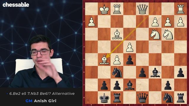 13_6Be2 e5 7Nb3 Be6!- (Alternative)