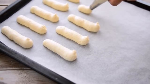 САВОЯРДИ - очень вкусное бисквитное печенье для ТИРАМИСУ - дамские пальчики / простой рецепт