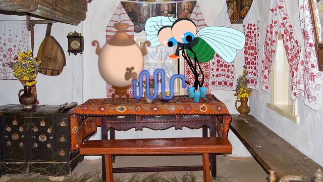 Сказ про муху Цыка.. Цека... Цокотуху.