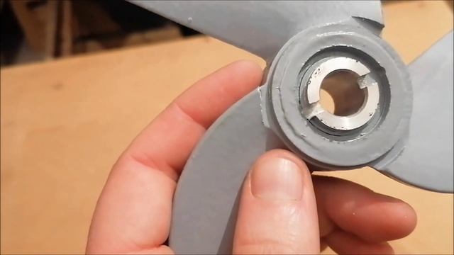 купил  трёхлопастной, БАРИНОВСКИЙ винт на мотор салют.mp4