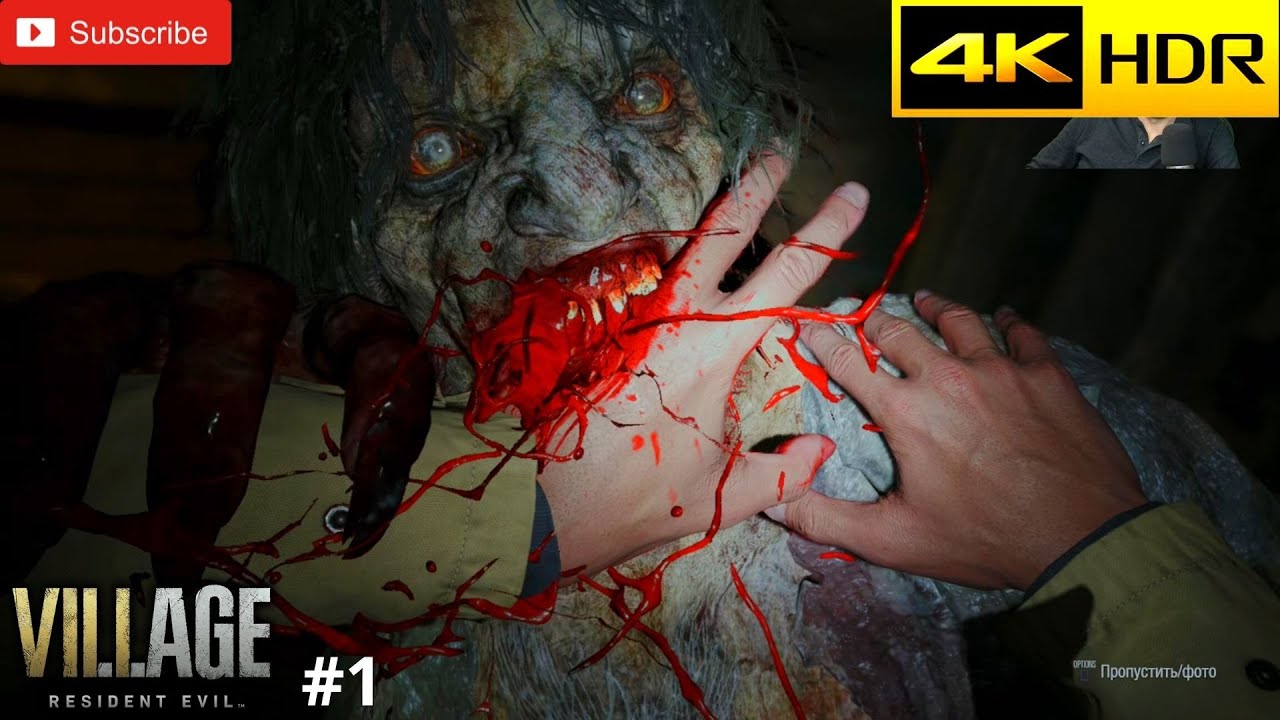 Resident Evil: Village - прохождение #1 | PS4 | 4K | HDR | 60 fps
