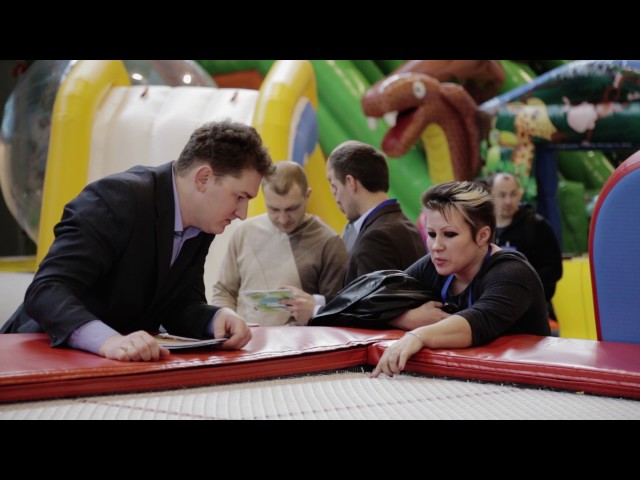 Батутные парки и арены «Звезда» на выставках развлекательного оборудования 'РАППА' в Москве