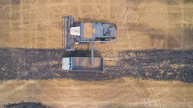 Уборка озимого ячменя Acros 530