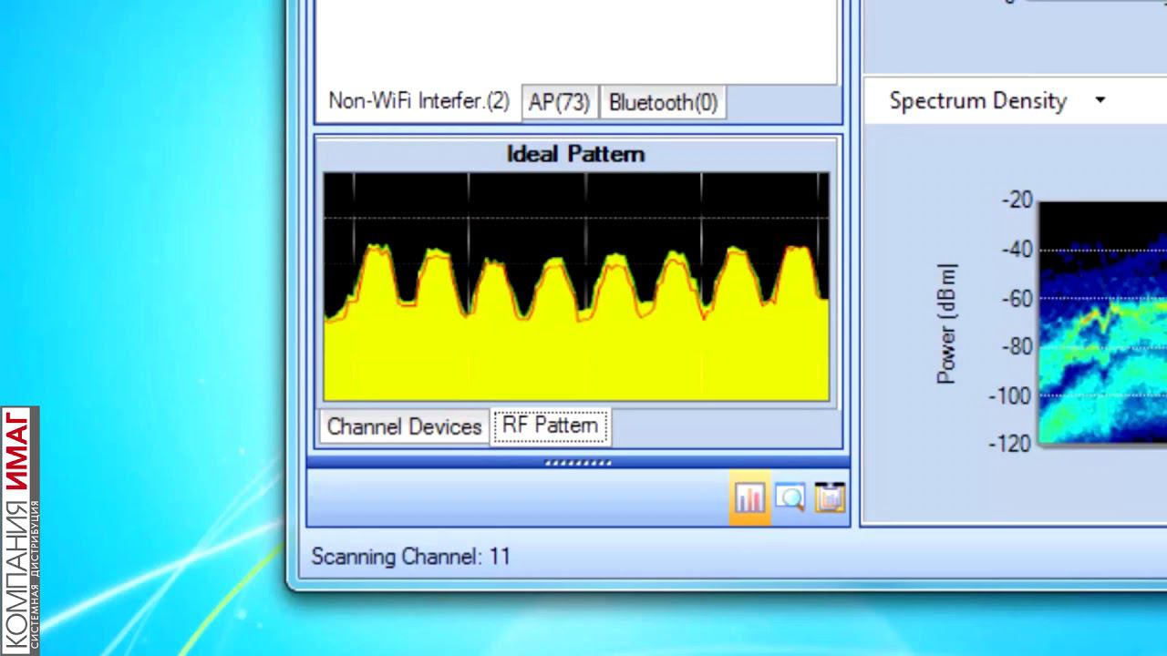 Выявление помех в сети Wi-Fi