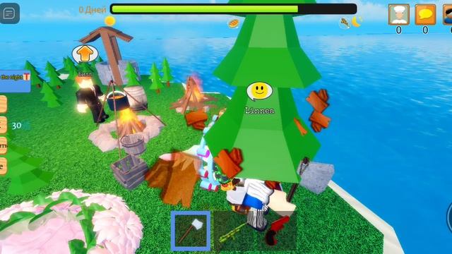 выживание с гогго на острове