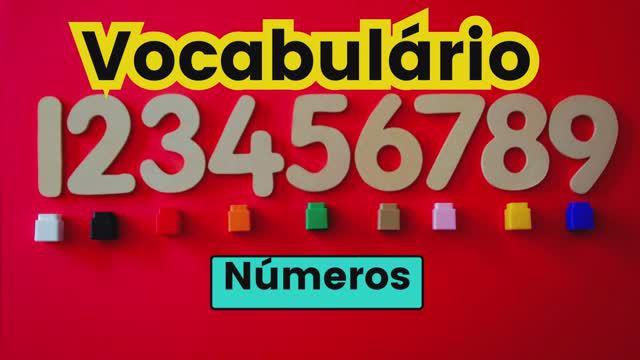 Learn Portuguese vocabulary. numbers