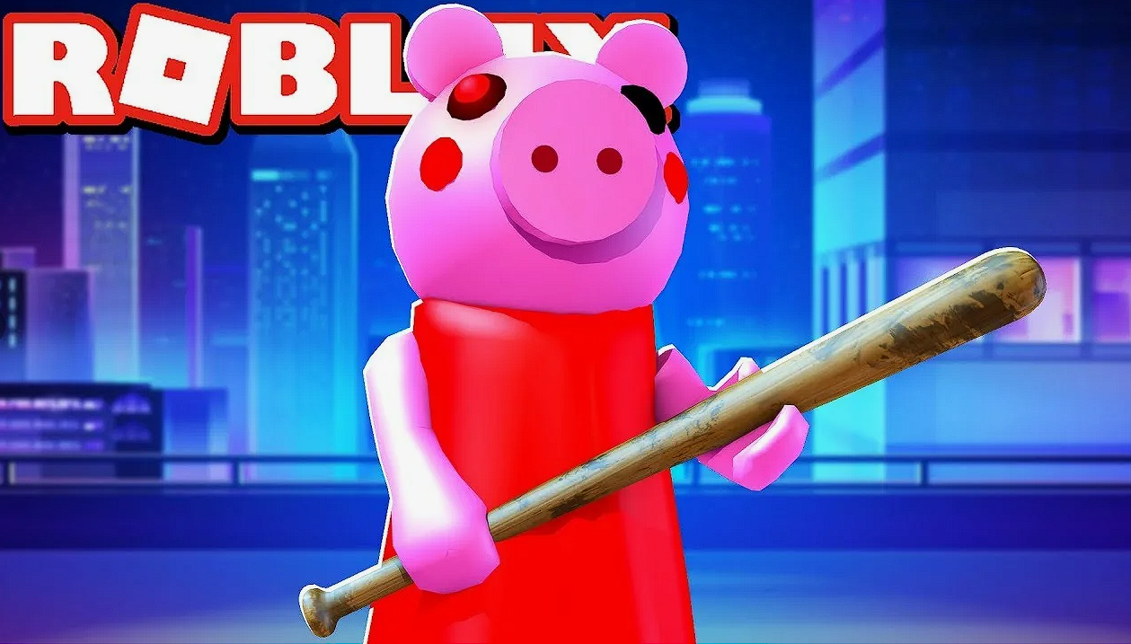 Роблокс piggy с братом!