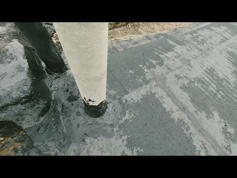 Сделал крышу гаража