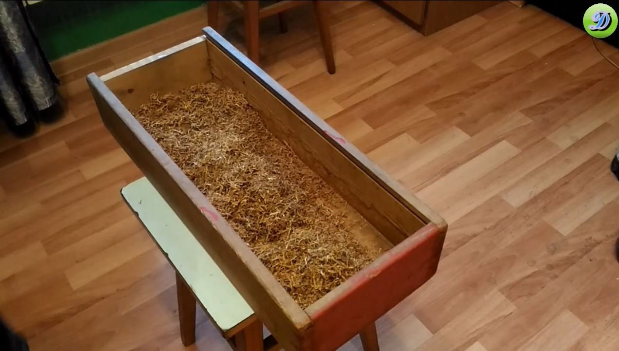 Подготовка табака к набивки сигарет