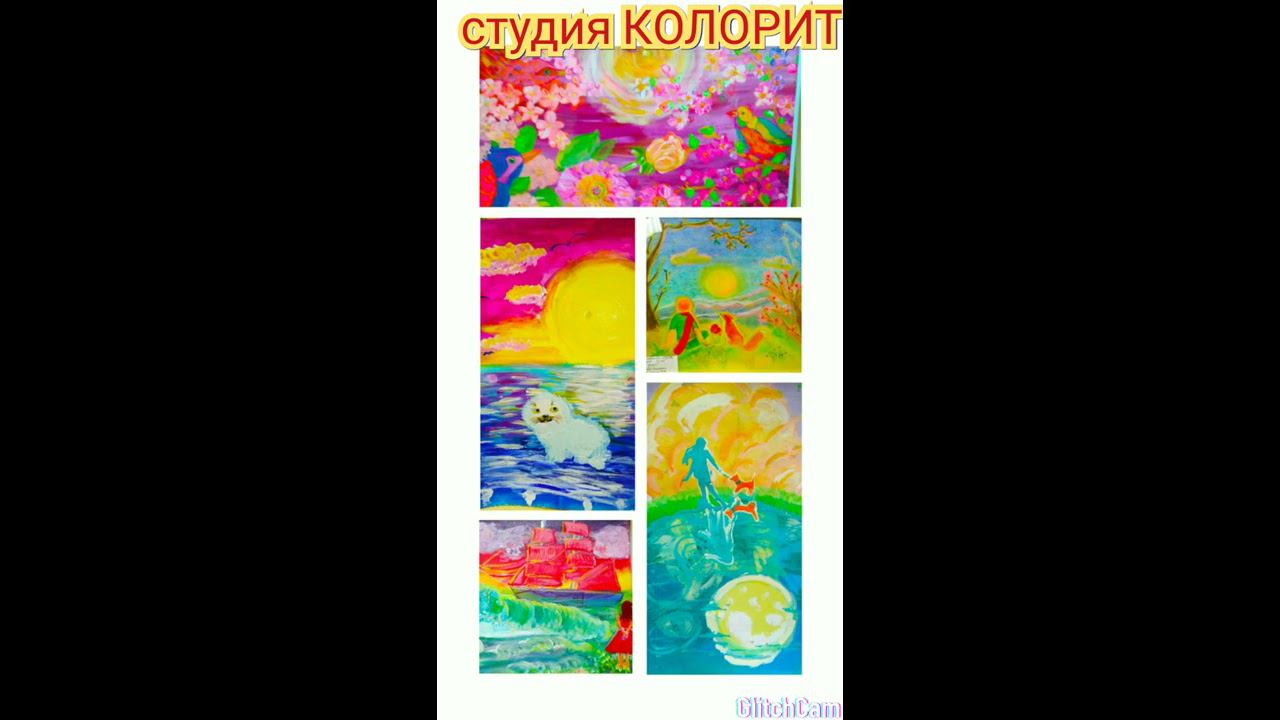 Dreams in the moonlight studio paintings Color  Мечты при Луне картины студии Колорит