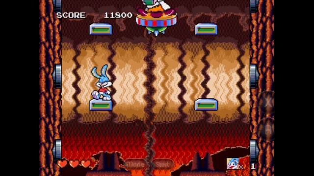 Tiny Toon Adventures, тур лава3 , босс. sega mega drive