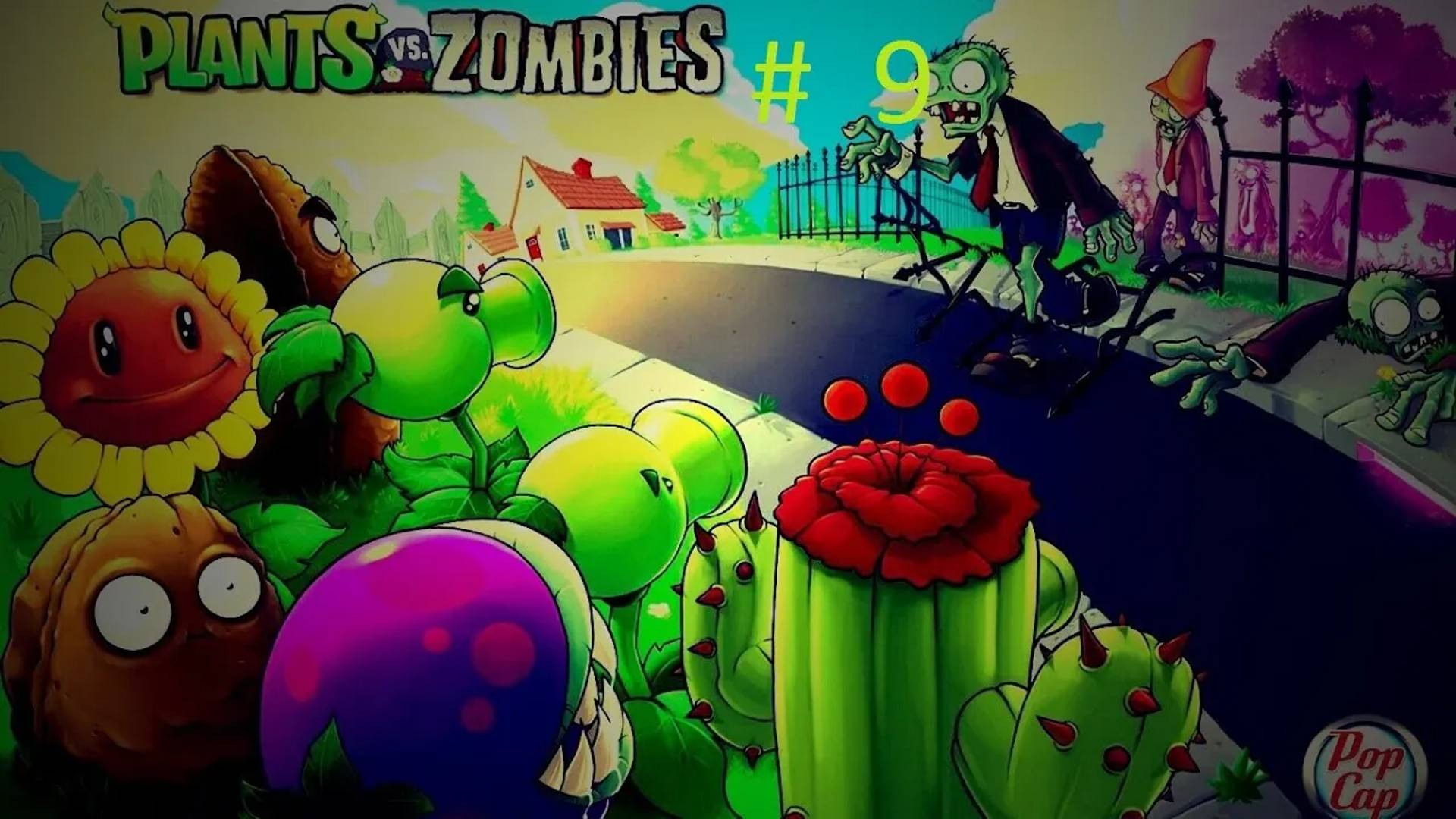 Прохождение игры Plants Vs Zombie #9