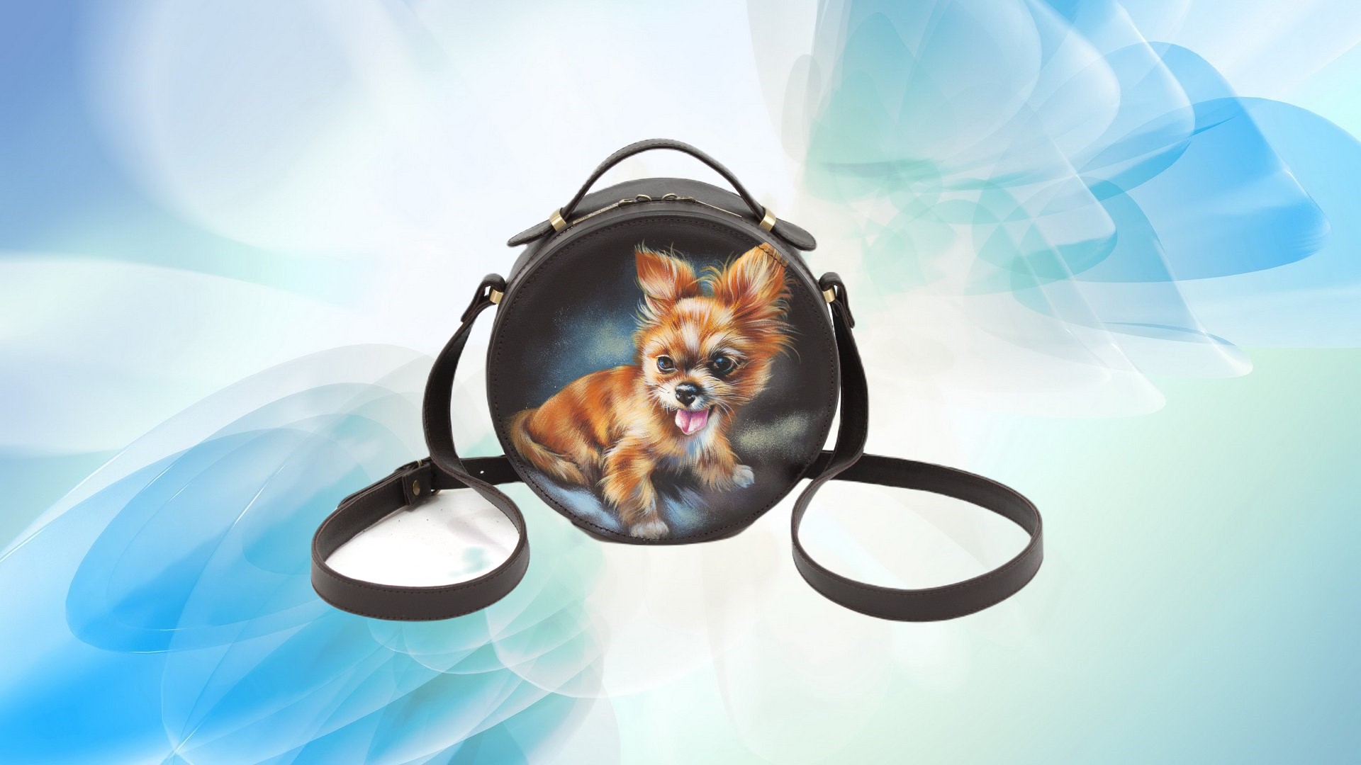 Сумочка с рисунком кроссбоди Pelle-Volare