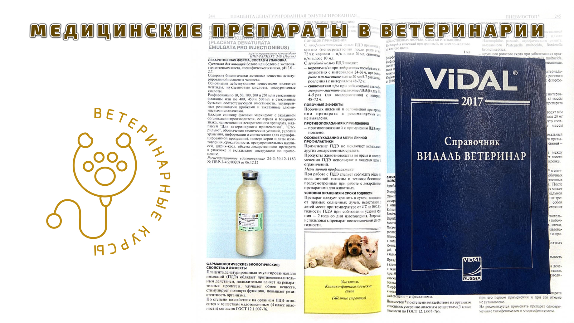 Медицинские препараты в ветеринарии