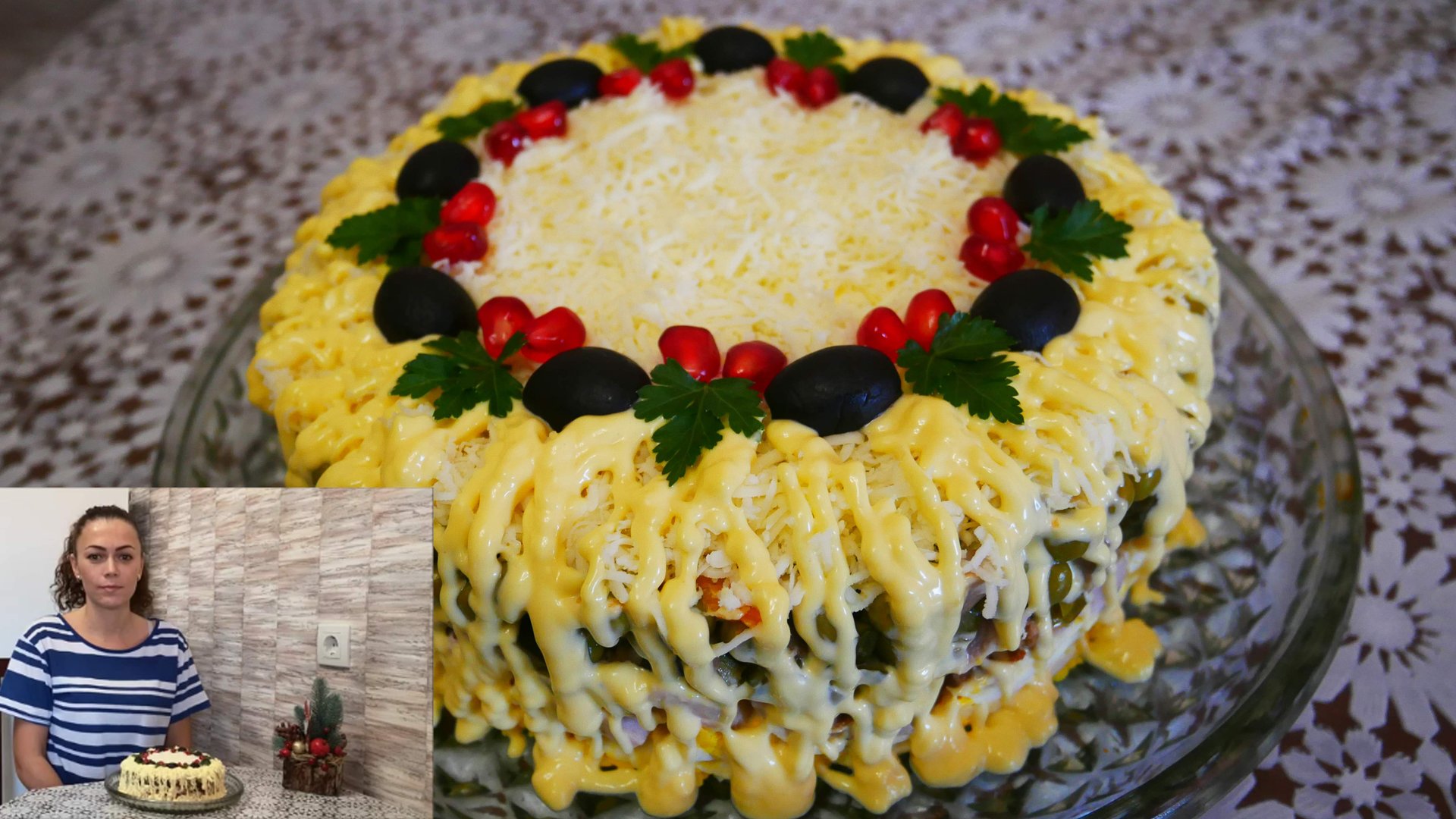 Салат КУПЕЧЕСКИЙ Салат на НОВЫЙ ГОД  Салат на новогодний стол